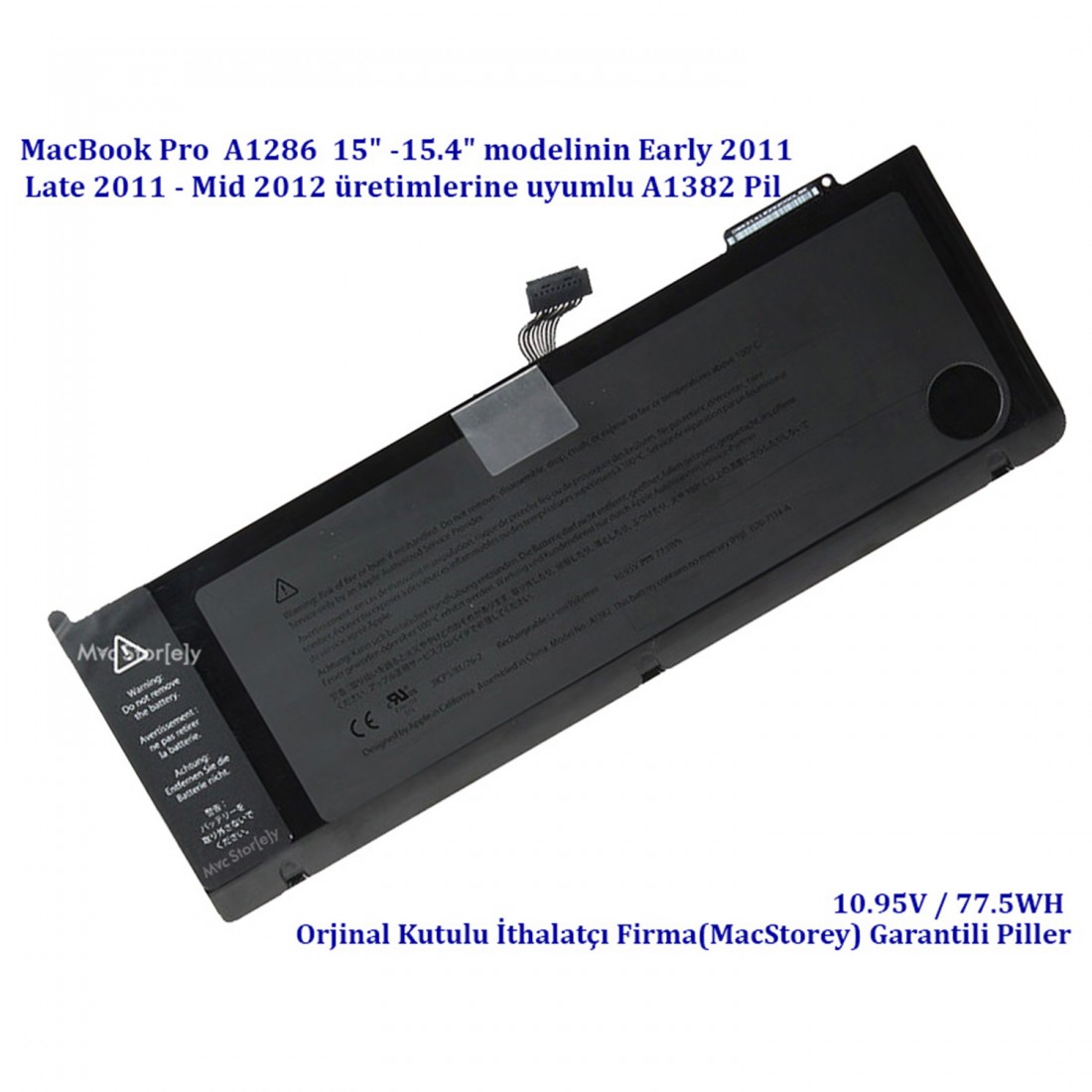 Apple MacBook Pro A1286 Pil Early 2011 Late 2011 Mid 2012 A1382 Pil ...