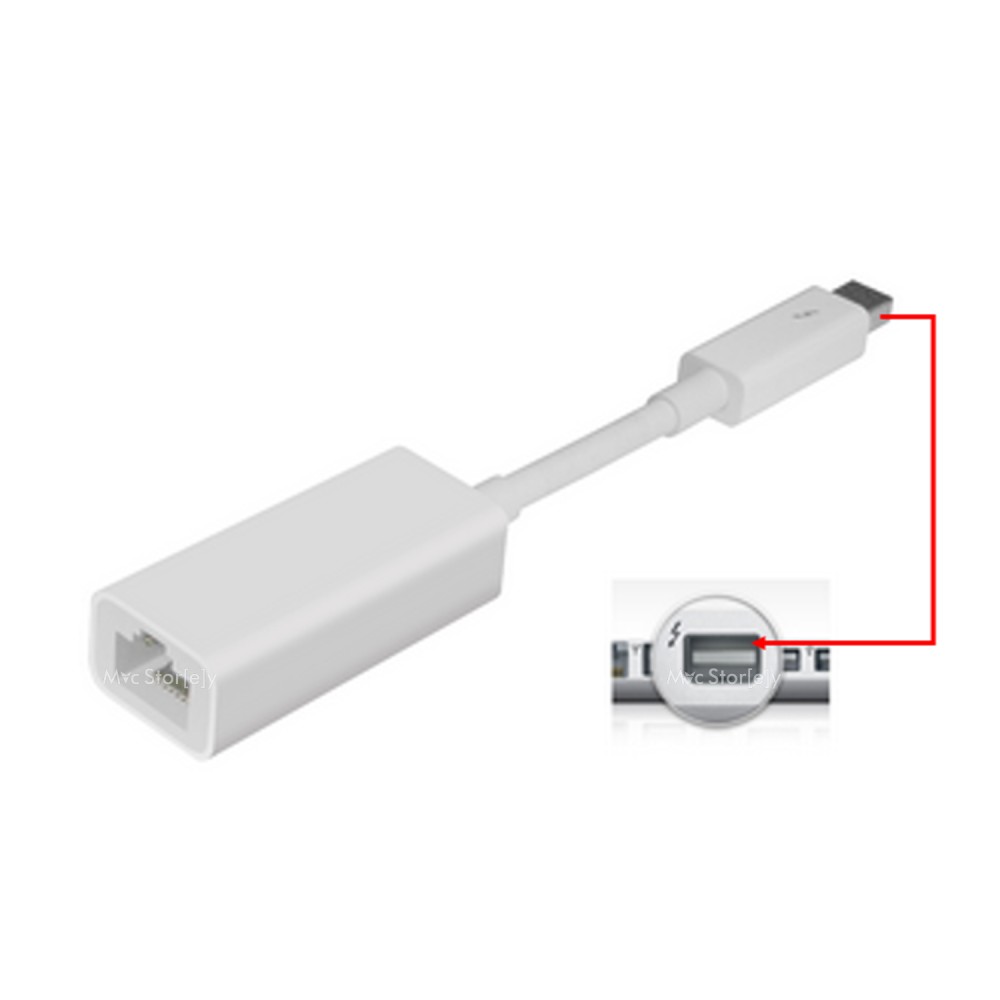 Apple MacBook Pro Air Retina için Thunderbolt to Ethernet dönüştürücü ...
