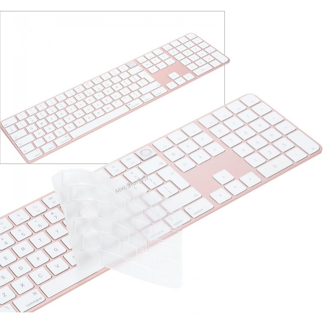 McStorey Klavye Kılıfı Apple Magic Keyboard-3 A2520 Numeric ile Uyumlu ...