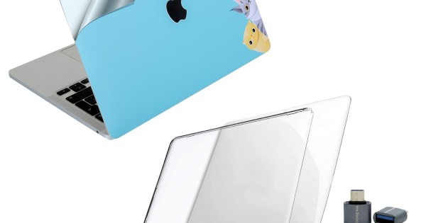 McStorey Macbook Air M2 Kılıf A2681 ile Uyumlu Laptop Sticker Koruyucu ...